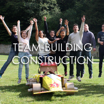 Build & Race - Team-building construction 100% carton - Partner Events